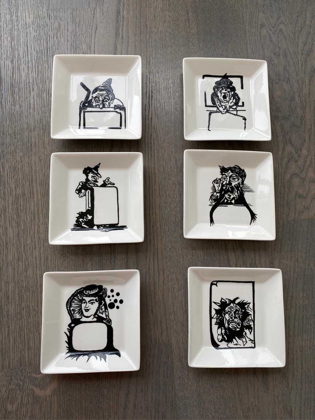 Contemporary Plates – Home Hub ME